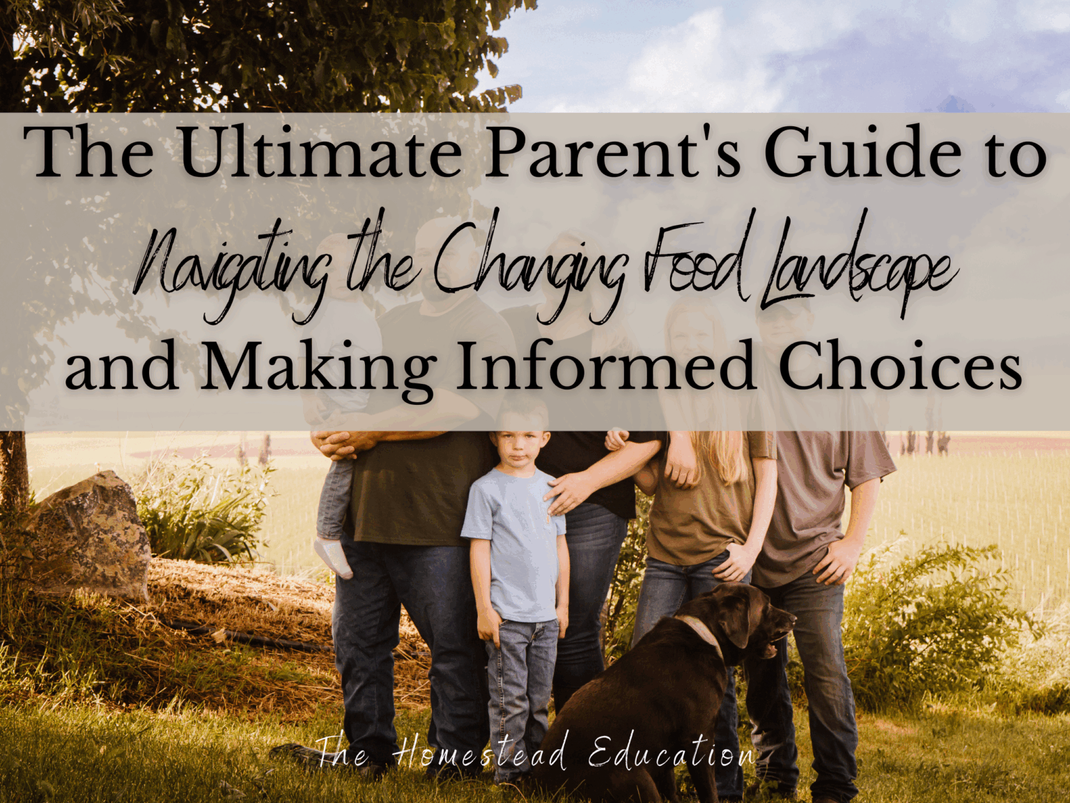 The Ultimate Parent's Guide to Navigating the Changing Food Landscape ...