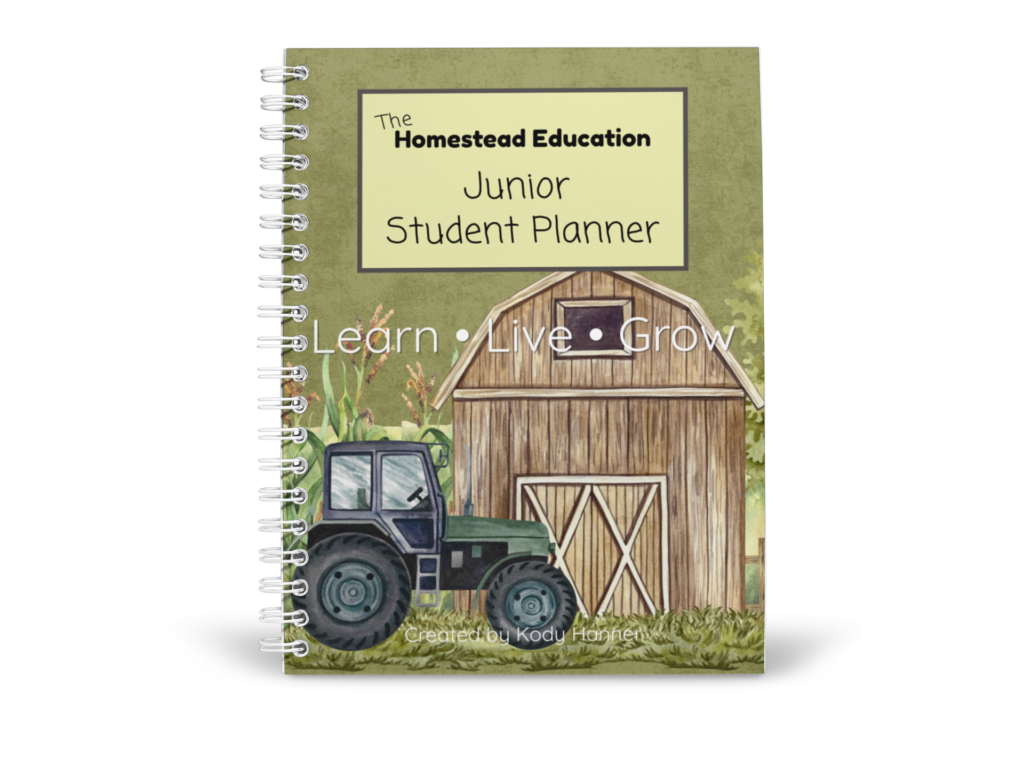 Junior Homestead Student Planner | The Homestead Education